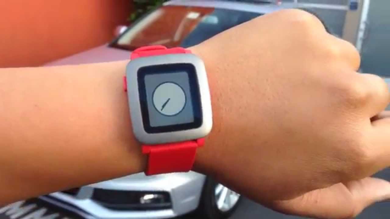 Pebble Time teased in Red, charger design done - GearOpen.com