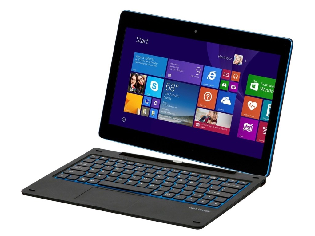 E Fun Nextbook 10 2-in-1- Windows Tablet supports Windows 10 - GearOpen.com