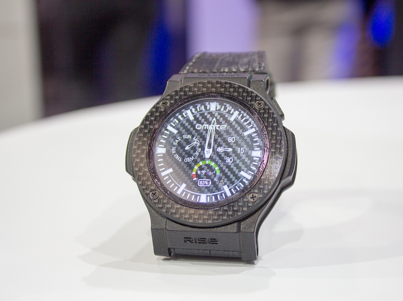 Omate Rise preview: Full Android 3G smartwatch with carbon fibre for ...