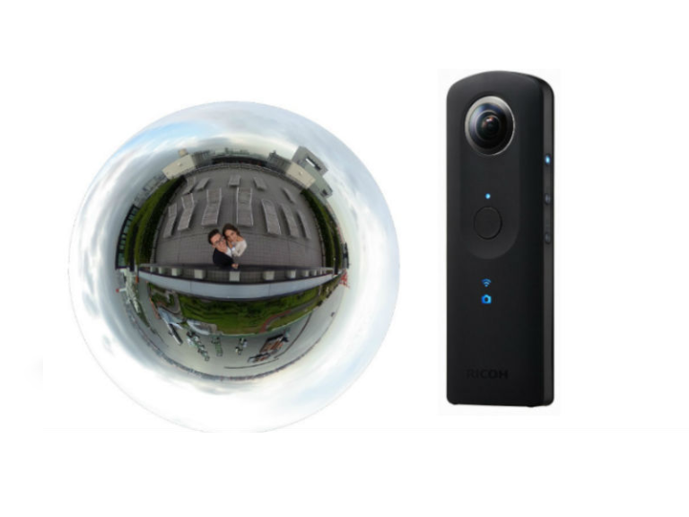 Ricoh Theta S Camera Review : 360-Degree Freedom, So-So Quality ...