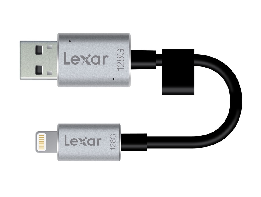 Lexar JumpDrive C20i Review : Lightning/USB 3.0 Flash Drive & Cable ...