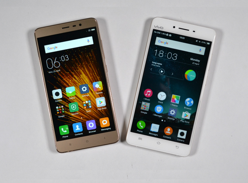 Vivo V3 Max vs Xiaomi Redmi Note 3 Pro : 4GB RAM, 4000mAh battery ...