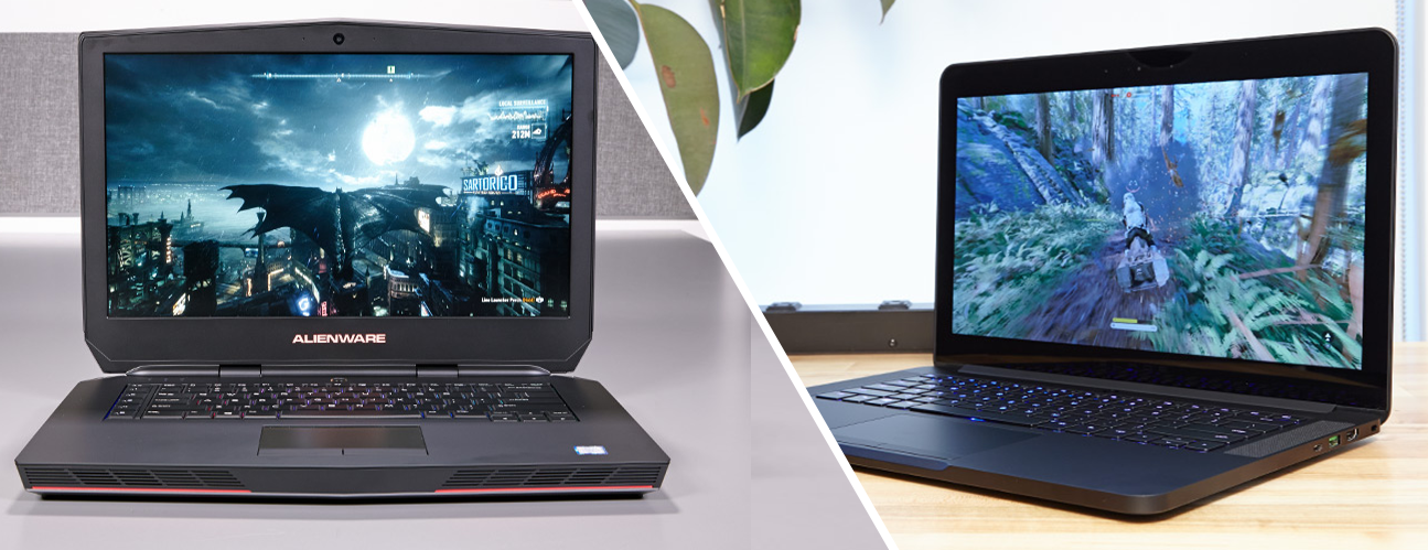 Alienware 15 vs. Razer Blade : Clash of the Gaming Laptops - GearOpen.com