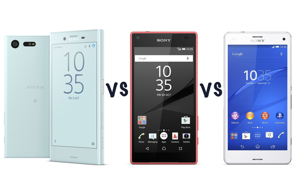 Sony Xperia X Compact vs Z5 Compact vs Z3 Compact: What’s the ...