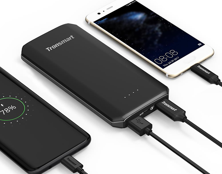 Tronsmart Edge 10000mAh Power Bank Hands-on Review - GearOpen.com