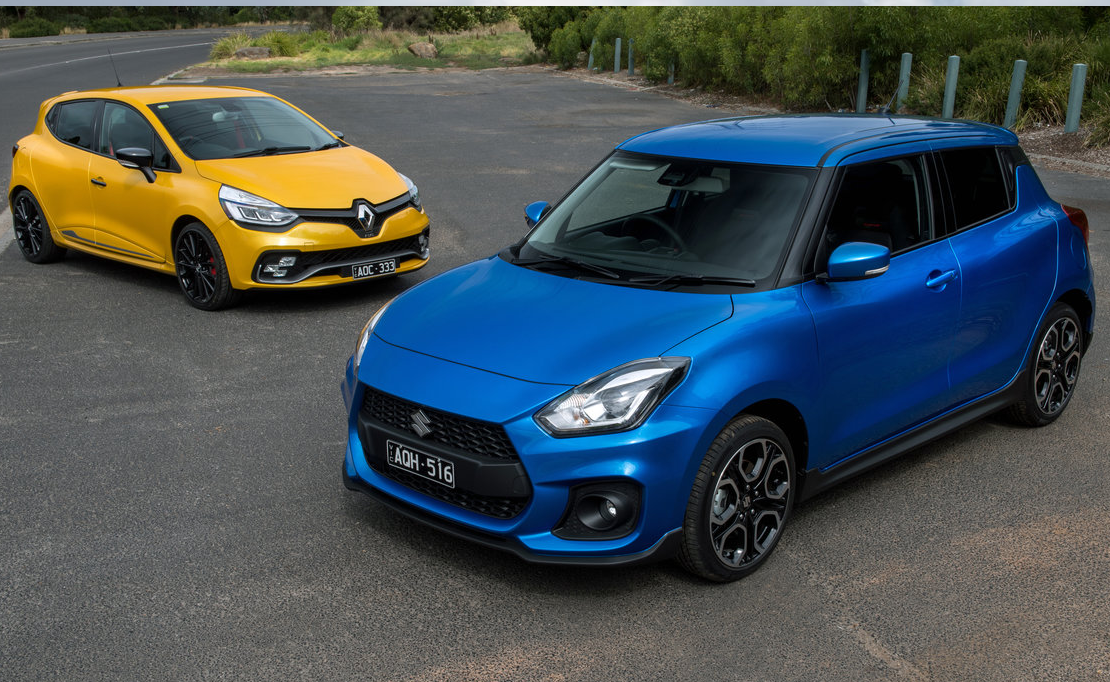 2018 Renault Clio RS Cup v Suzuki Swift Sport comparison - GearOpen.com