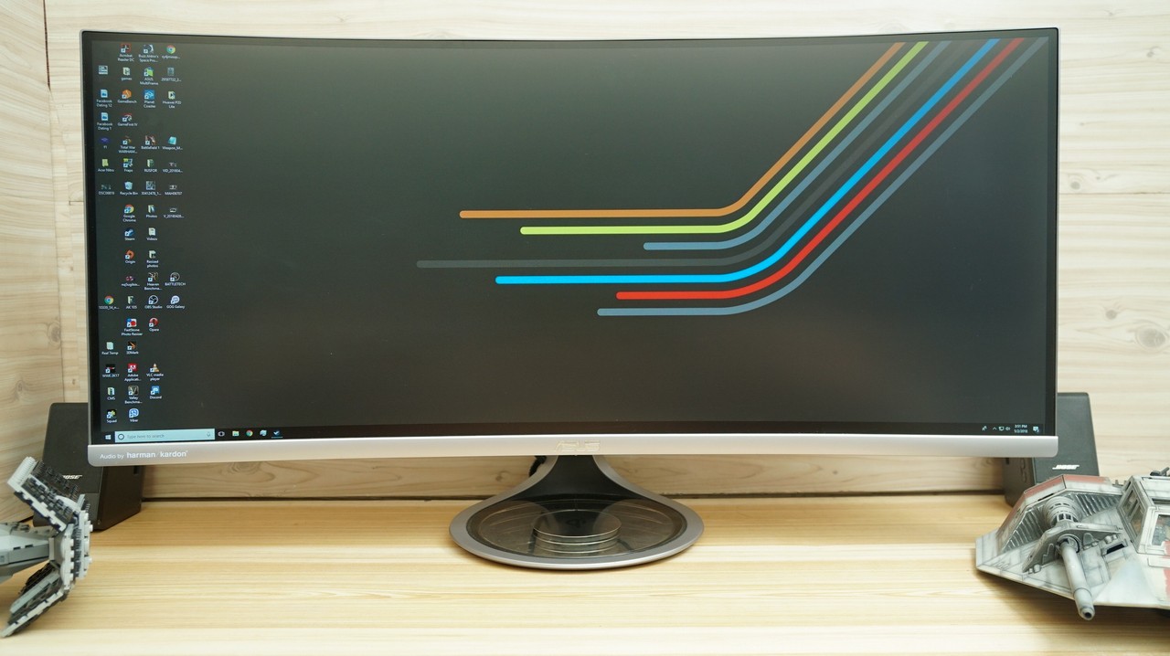 ASUS Designo Curve MX34VQ Review: Stylish Monitor For Gamers With ...