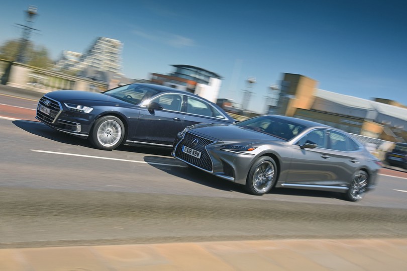 New Lexus LS vs Audi A8 Comparison - GearOpen.com