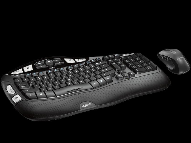 Logitech Wireless Wave Combo MK550 review: This ergonomic keyboard ... Logitech Wireless Wave Combo MK550 review: This ergonomic keyboard ...