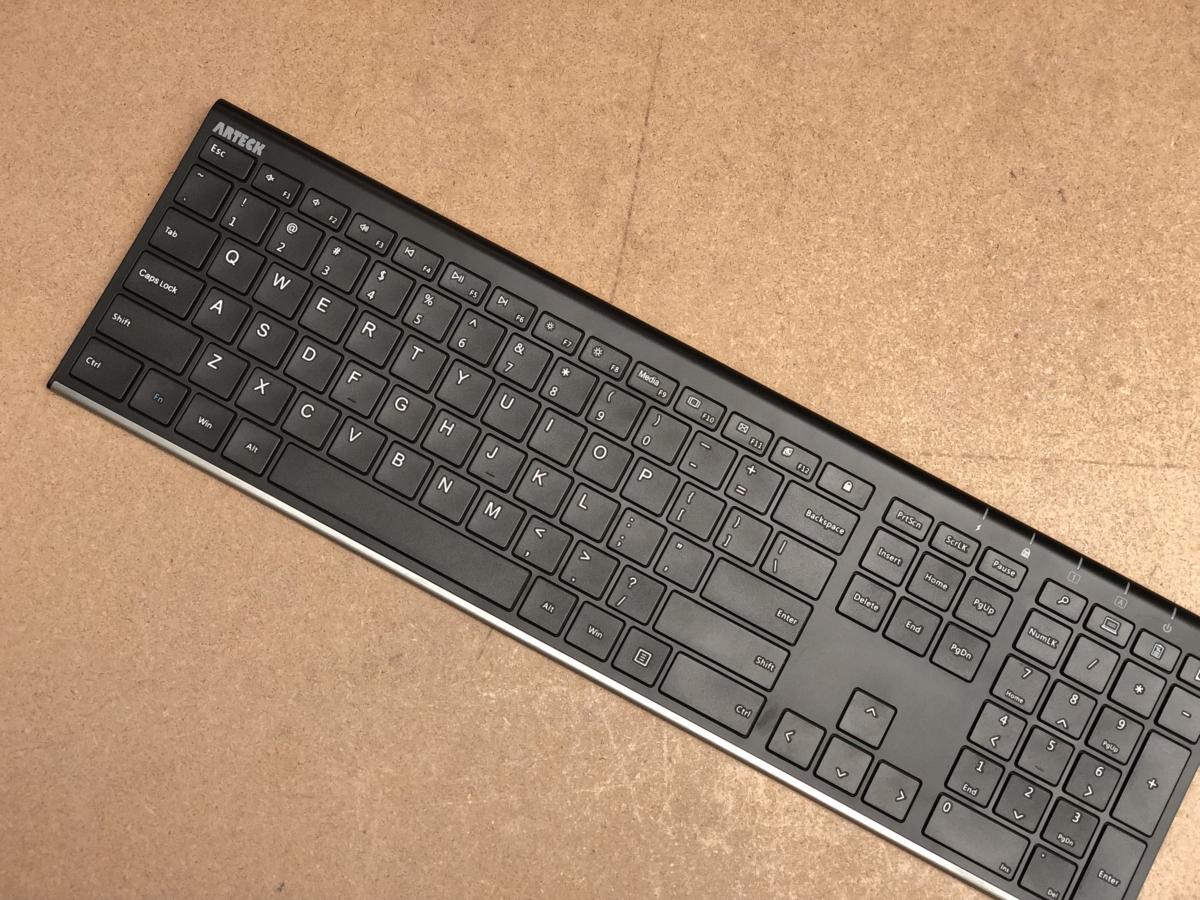 Arteck 2.4G Wireless Stainless Steel Keyboard review: A sleek ... Arteck 2.4G Wireless Stainless Steel Keyboard review: A sleek ...