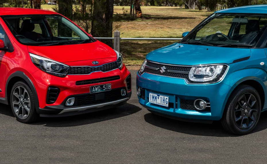 2018 Kia Picanto X-Line v Suzuki Ignis comparison - Pint-sized and ...