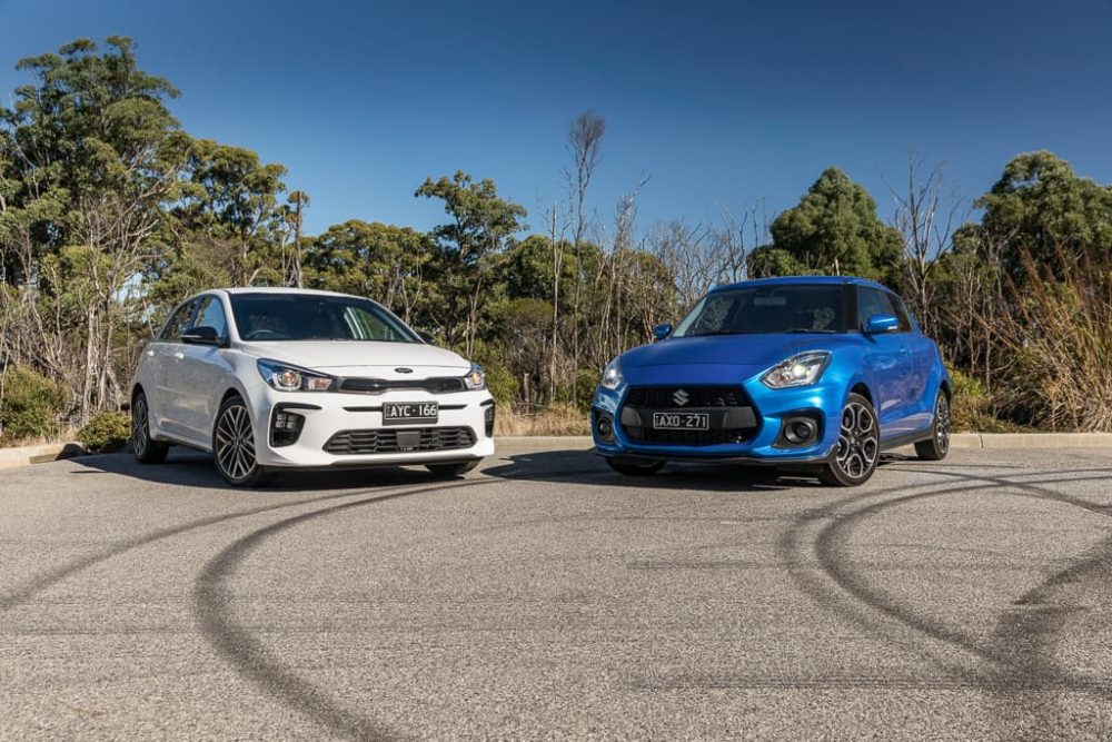 2019 Kia Rio GT-Line v Suzuki Swift Sport Comparison - GearOpen.com