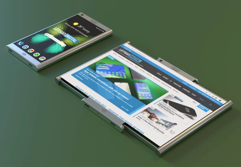 Is Samsung’s ridiculous extendable display concept the future of phones ...