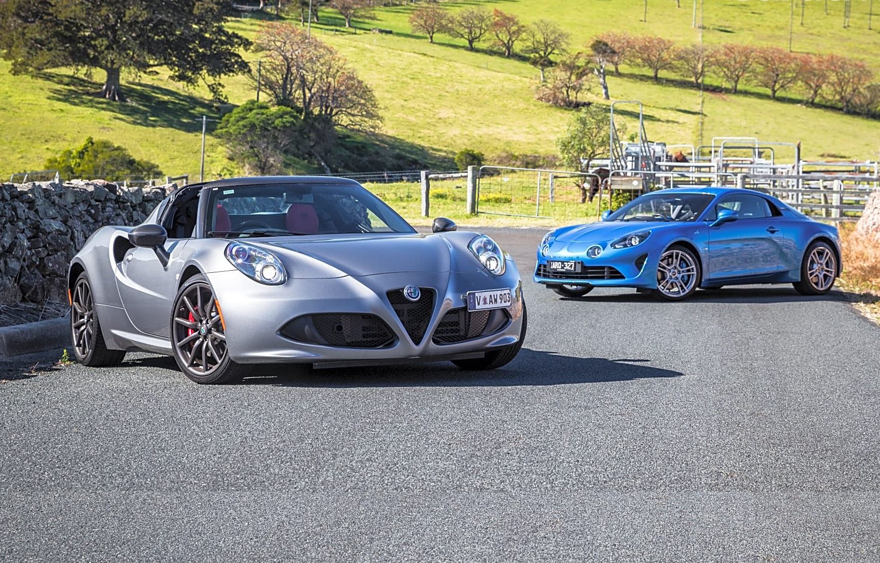 2019 Alpine A110 v Alfa Romeo 4C Spider comparison - GearOpen.com