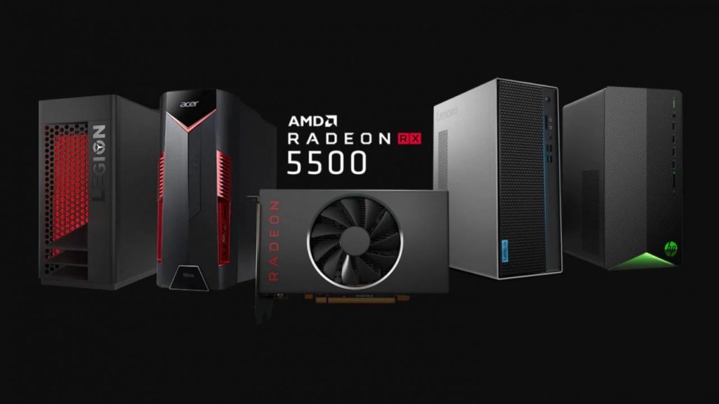 AMD Radeon 5500 brings a secret weapon to the GPU midrange - GearOpen.com