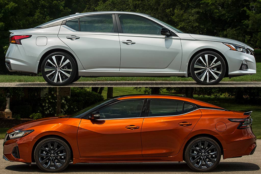 2020 Nissan Altima vs. 2020 Nissan Maxima: What's the Difference ...