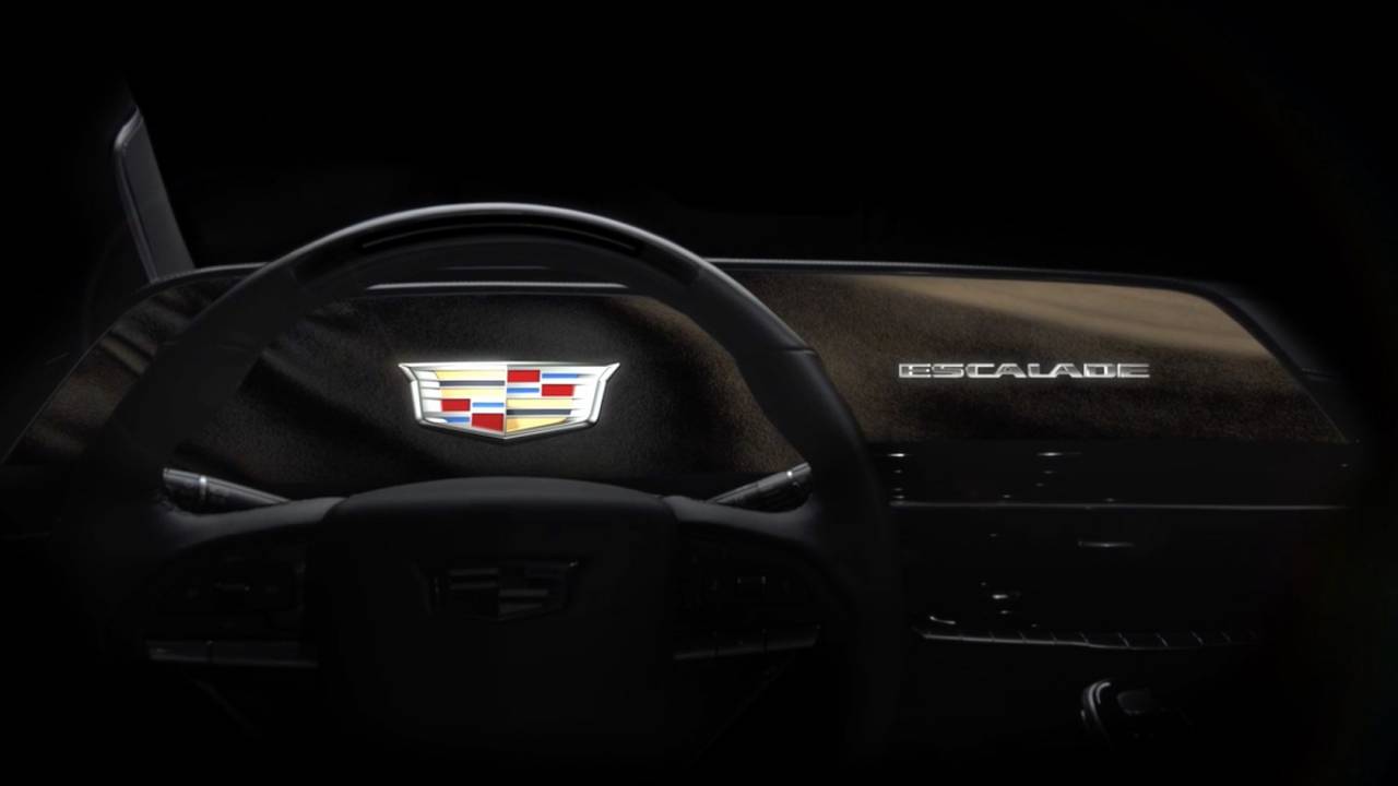 The 2021 Cadillac Escalade’s high-tech dash says excess is back in ...