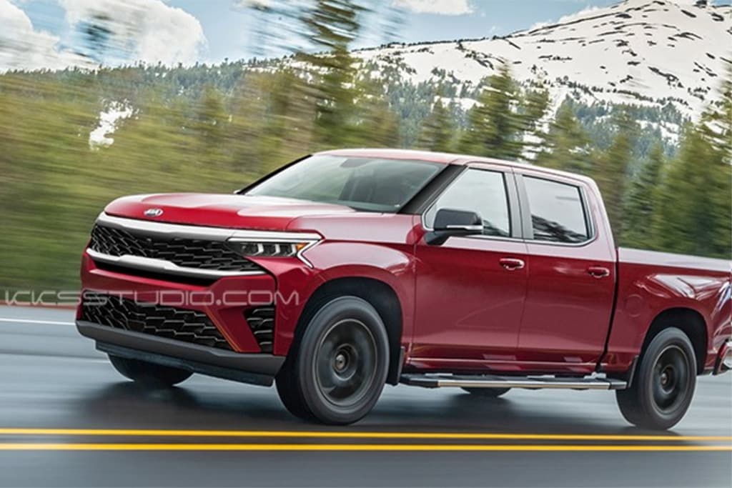 New Kia ute renderings surface - GearOpen.com