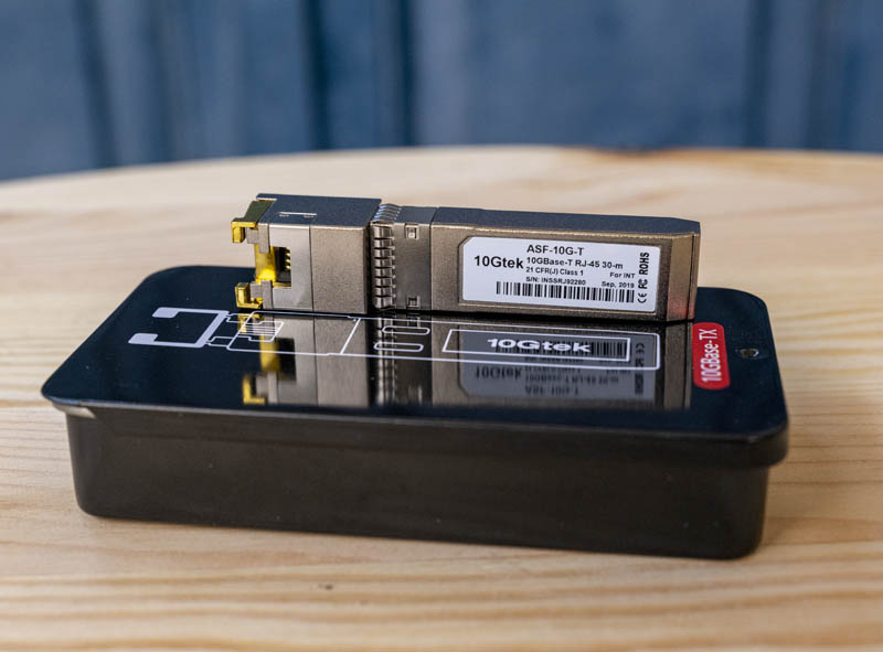 10Gtek ASF-10G-T 10Gbase-TX SFP+ to 10Gbase-T Module Review - GearOpen.com