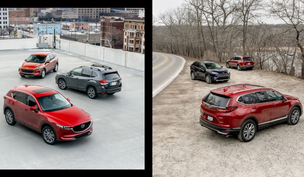 Compact SUV Battle: Ford vs. Honda vs. Mazda vs. Subaru vs. Toyota vs ...