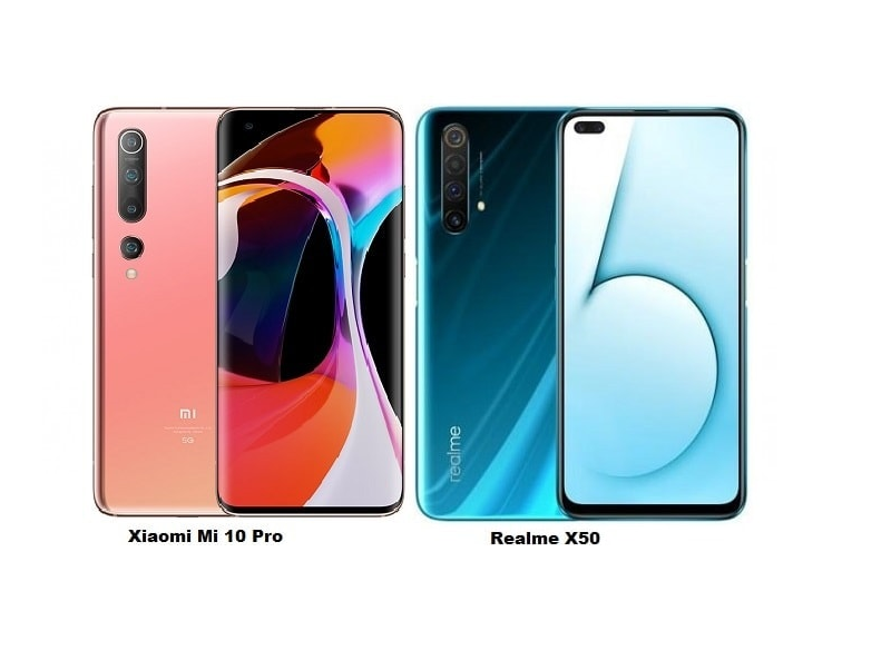 Xiaomi Mi 10 VS Realme X50 Pro Comparison: What is the Difference ...