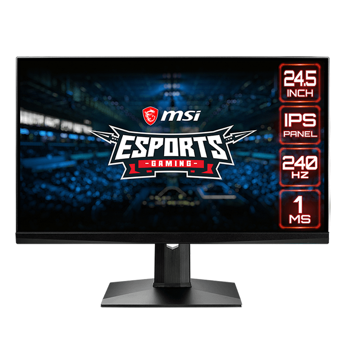 MSI Optix MAG251RX – 240Hz E-Sports Monitor with HDR and USB-C ...