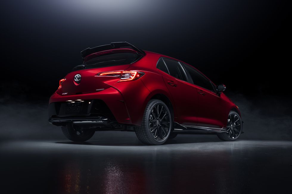 2021 Toyota Corolla Hatchback Gets Flashy Red Special Edition ...