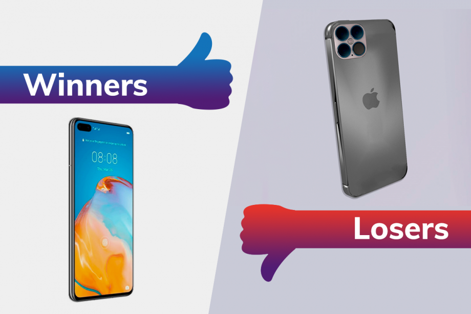 Winners and Losers: Huawei crowned smartphone king, while Apple ...