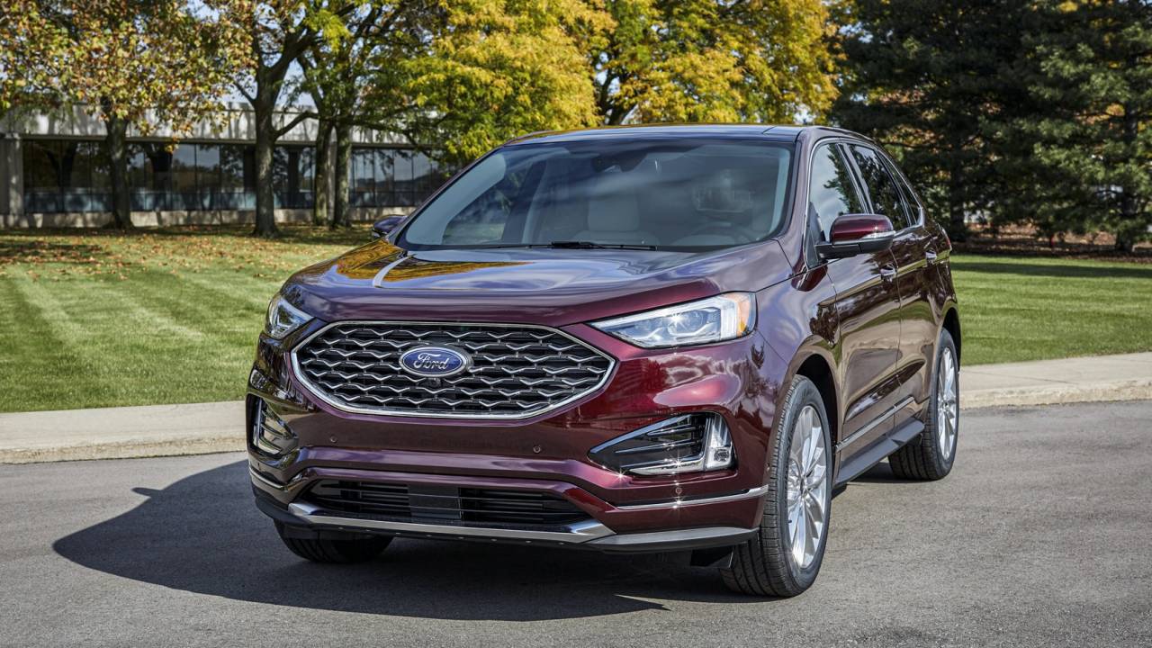 2021 Ford Edge follows Mustang Mach-E with a huge dash tech upgrade ...