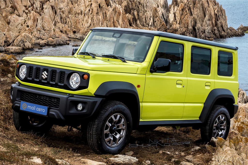 Suzuki Jimny five-door on track - GearOpen.com