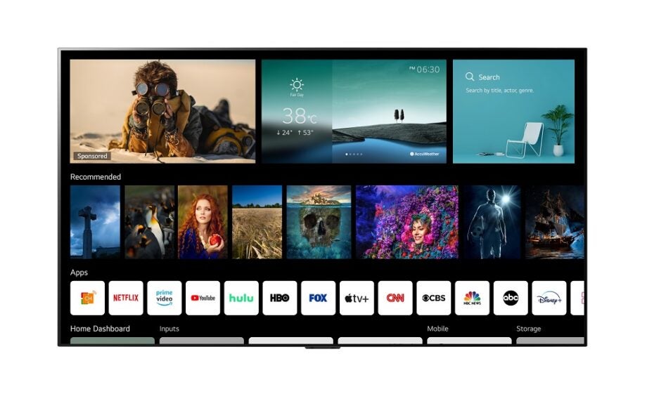 LG refreshes its webOS smart platform for its 2021 TV line-up ...