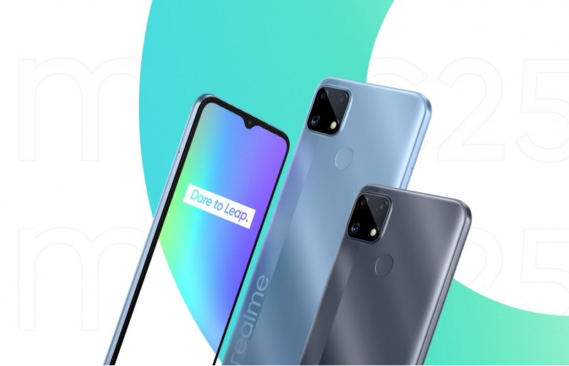 Realme C25 is official with a massive 6,000 mAh battery - GearOpen.com