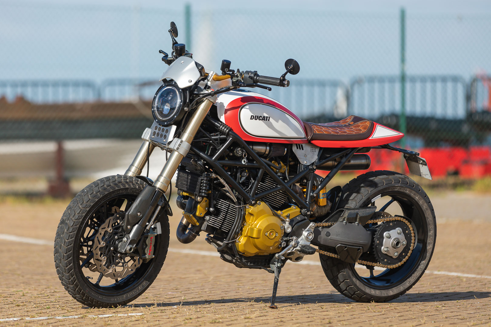 Custom Ducati Hypermotard: Jorge Rodrigues’ Hypertracker - GearOpen.com