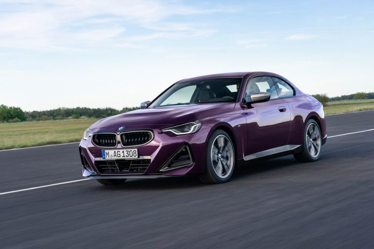 2022 BMW 2 Series Shows In Its Purple Metal Skin At Goodwood FoS ...