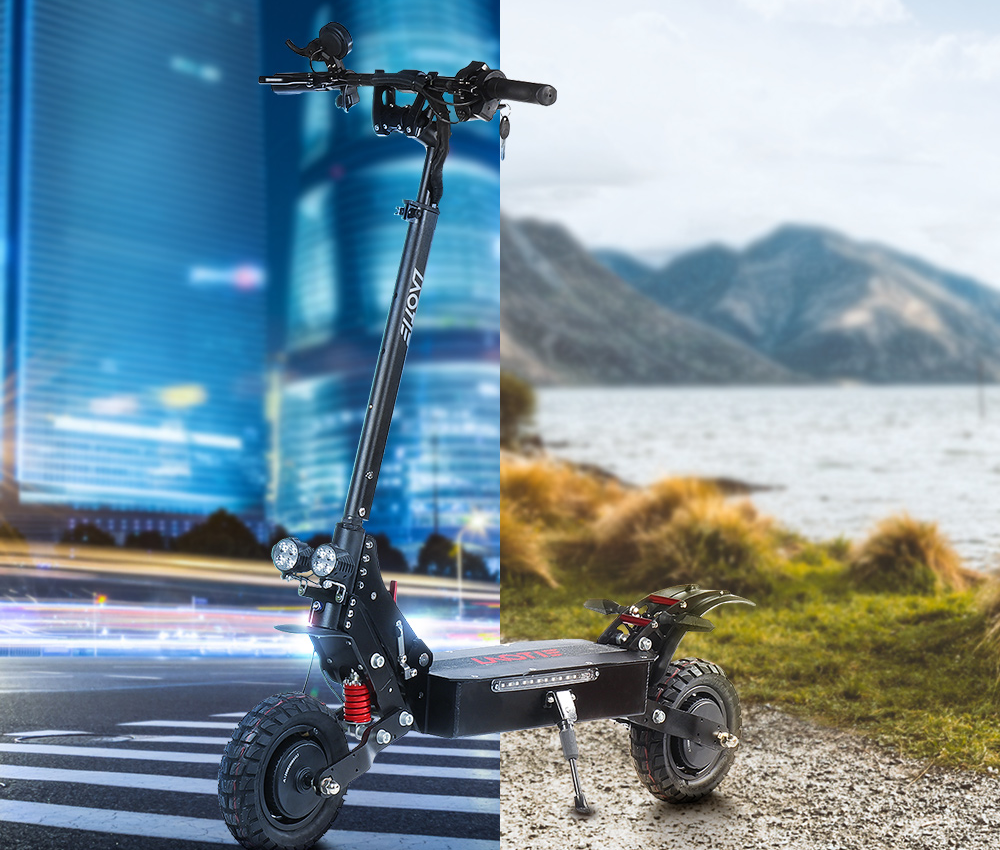 LAOTIE ES18 Lite Foldable Electric Scooter Review: Comes With 52V 28 ...