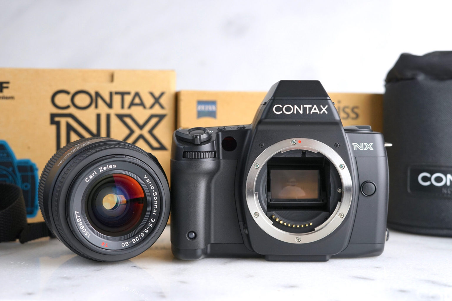 Vintage Camera Review Contax Nx The Lil Contax 645 Sort Of