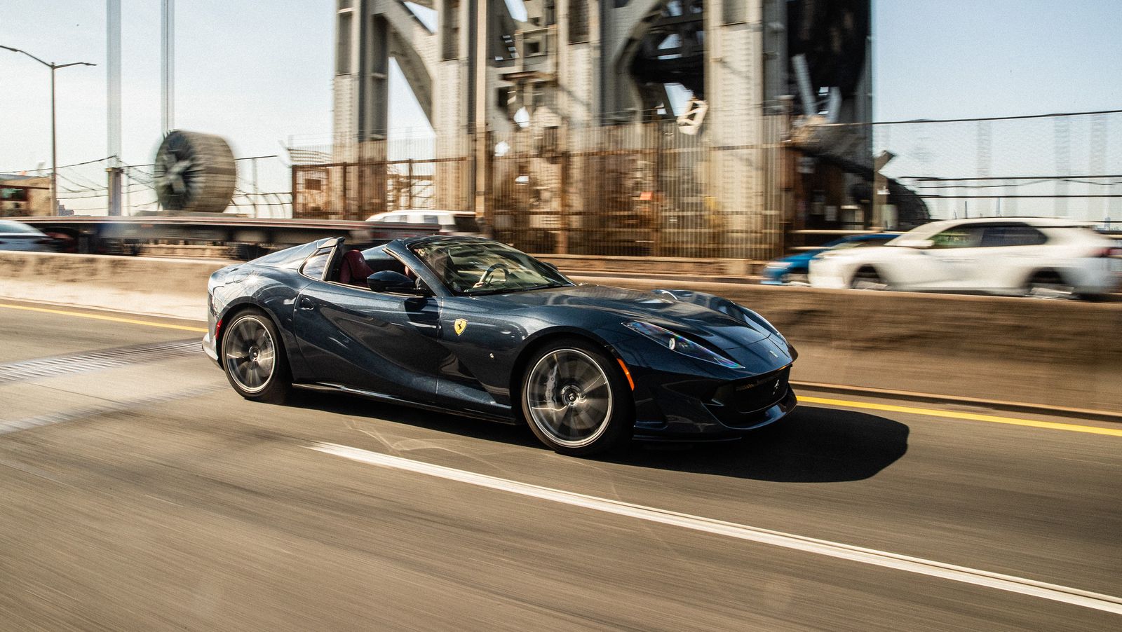 Escaping New York in the Ferrari 812 GTS - GearOpen.com