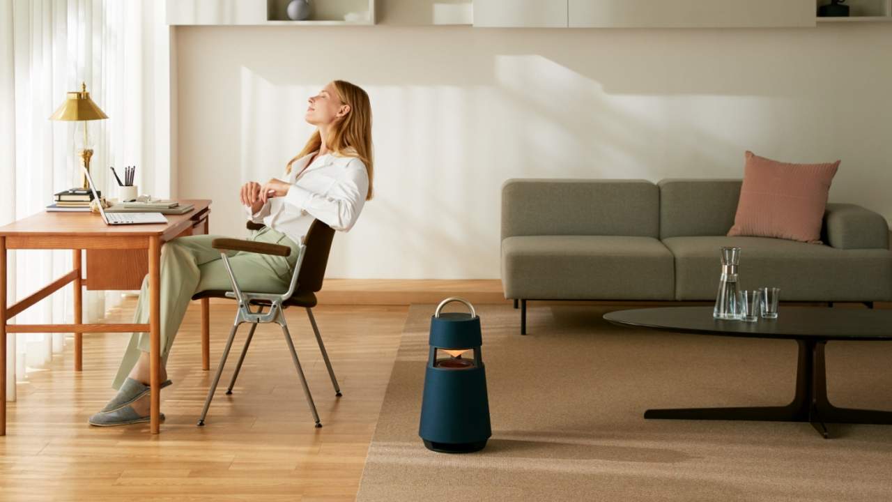 LG XBOOM 360 Bluetooth speaker masquerades as a bulky lantern ... LG XBOOM 360 Bluetooth speaker masquerades as a bulky lantern ...