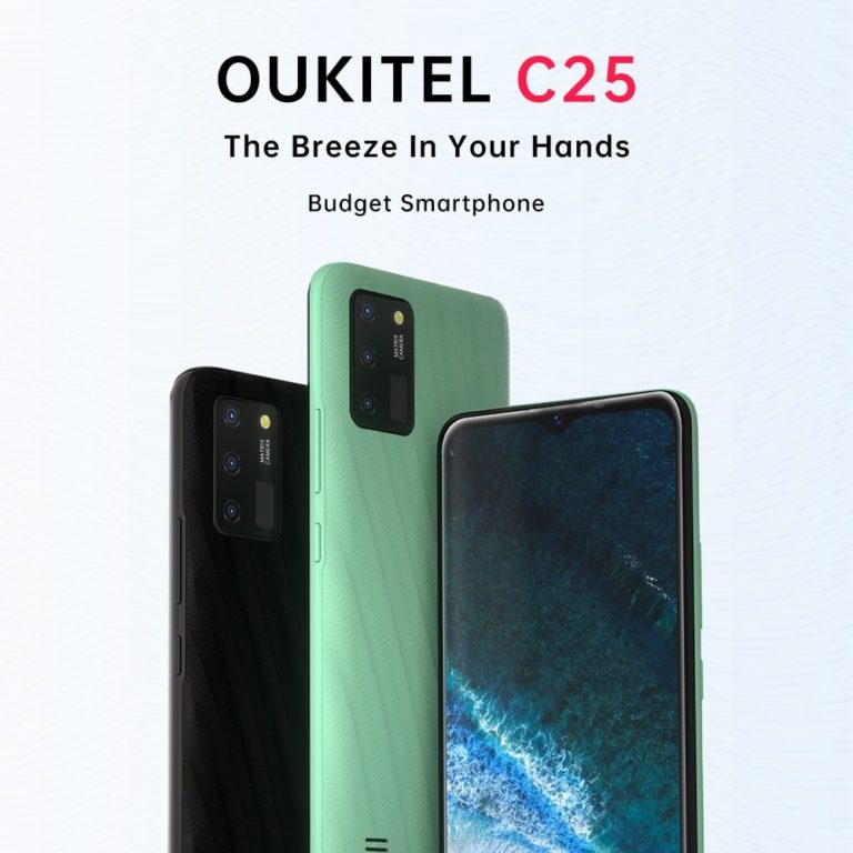 Oukitel C25 powered by Tiger T310 SoC, 4GB RAM and 5,000mAh battery ...