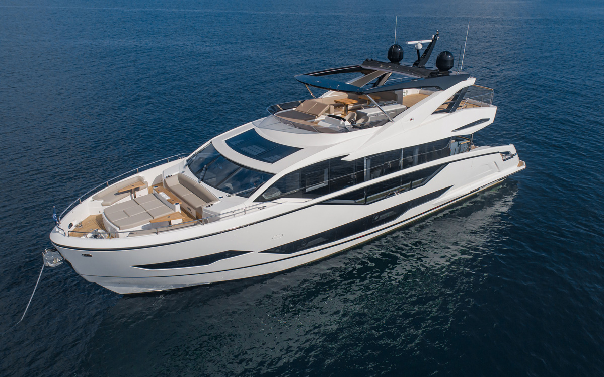 Sunseeker 90 Ocean yacht tour: The most eye-catching of the 2021 models ...